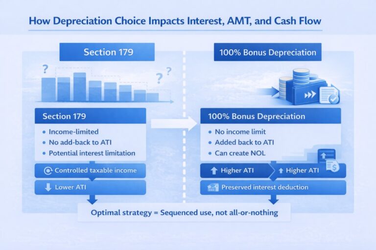 Section 179 vs 100% Bonus Depreciation: Strategic Tax Planning